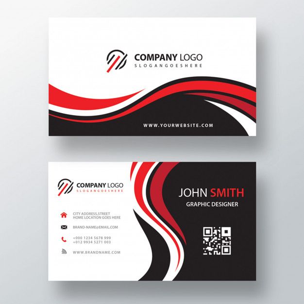 Free Printable Business Card Template Download - Idea Landing Blog